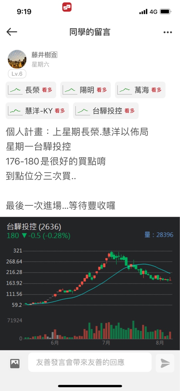 2603 長榮 - 恭喜自己…台驊投控！現買現賺 ...｜CMoney 股市爆料同學會
