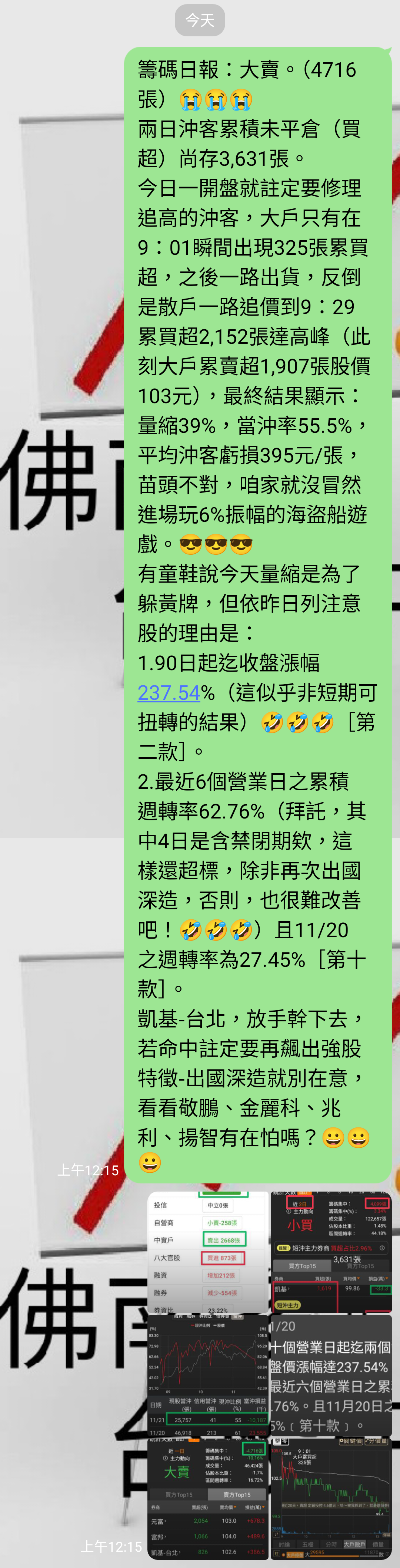 3715 定穎投控 - 籌碼日報：大賣。（4716張）...｜CMoney 股市爆料同學會