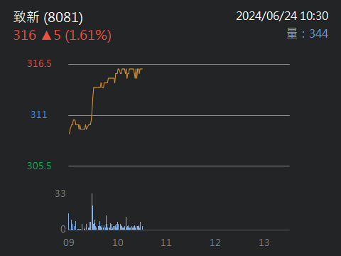 8081 致新 - 一支獨秀期待來一根｜CMoney 股市爆料同學會