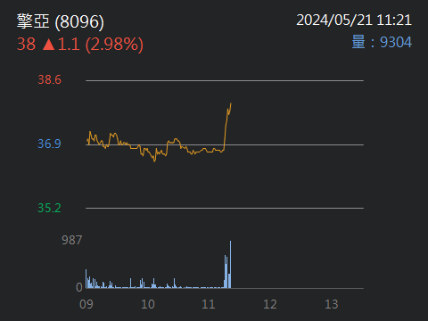 8096 擎亞 - 忽然高潮｜CMoney 股市爆料同學會
